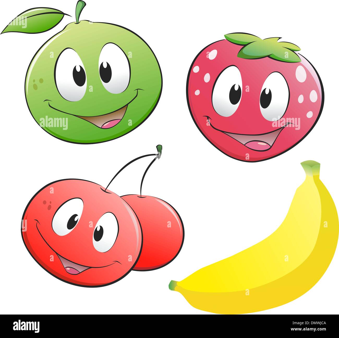Cartoon frucht -Fotos und -Bildmaterial in hoher Auflösung – Alamy