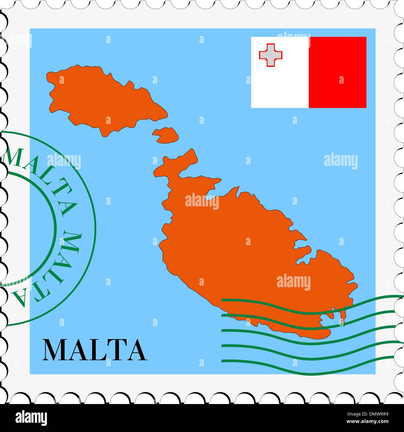 Mapa de malta vector vectores -Fotos und -Bildmaterial in hoher ...