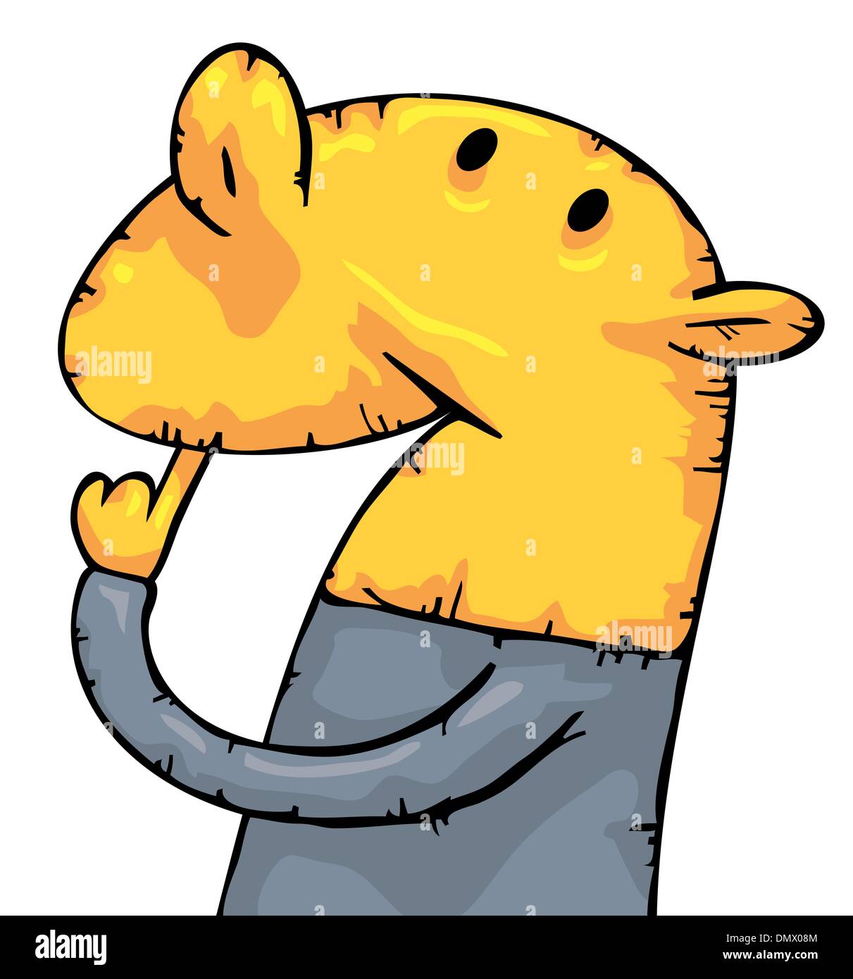 Neugieriges aussehen Stock-Vektorgrafiken kaufen - Alamy