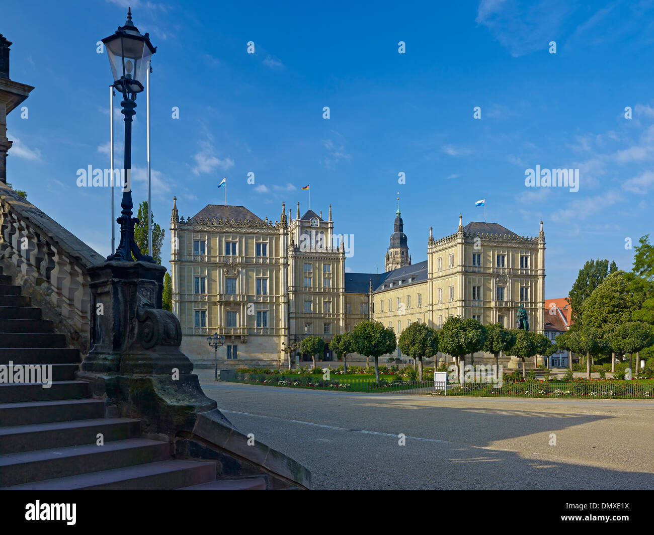Ehrenburg Palace am Schlossplatz Platz in Coburg, Upper Franconia ...