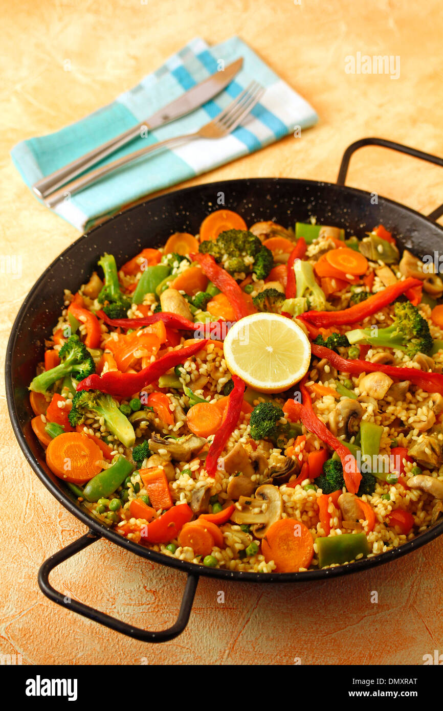 Rezept Fr Vegetarische Paella