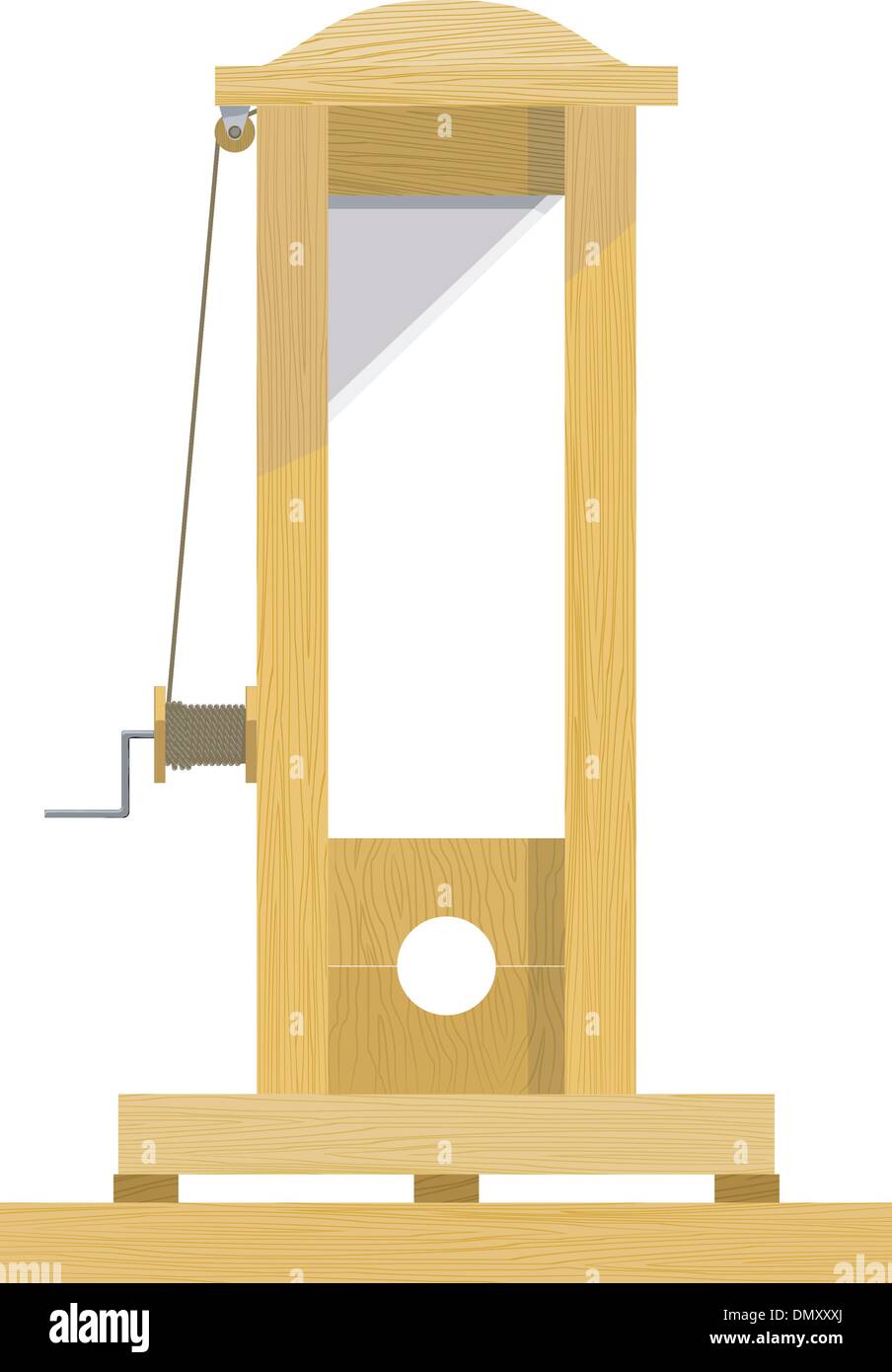 Guillotine french revolution Stock-Vektorgrafiken kaufen - Alamy