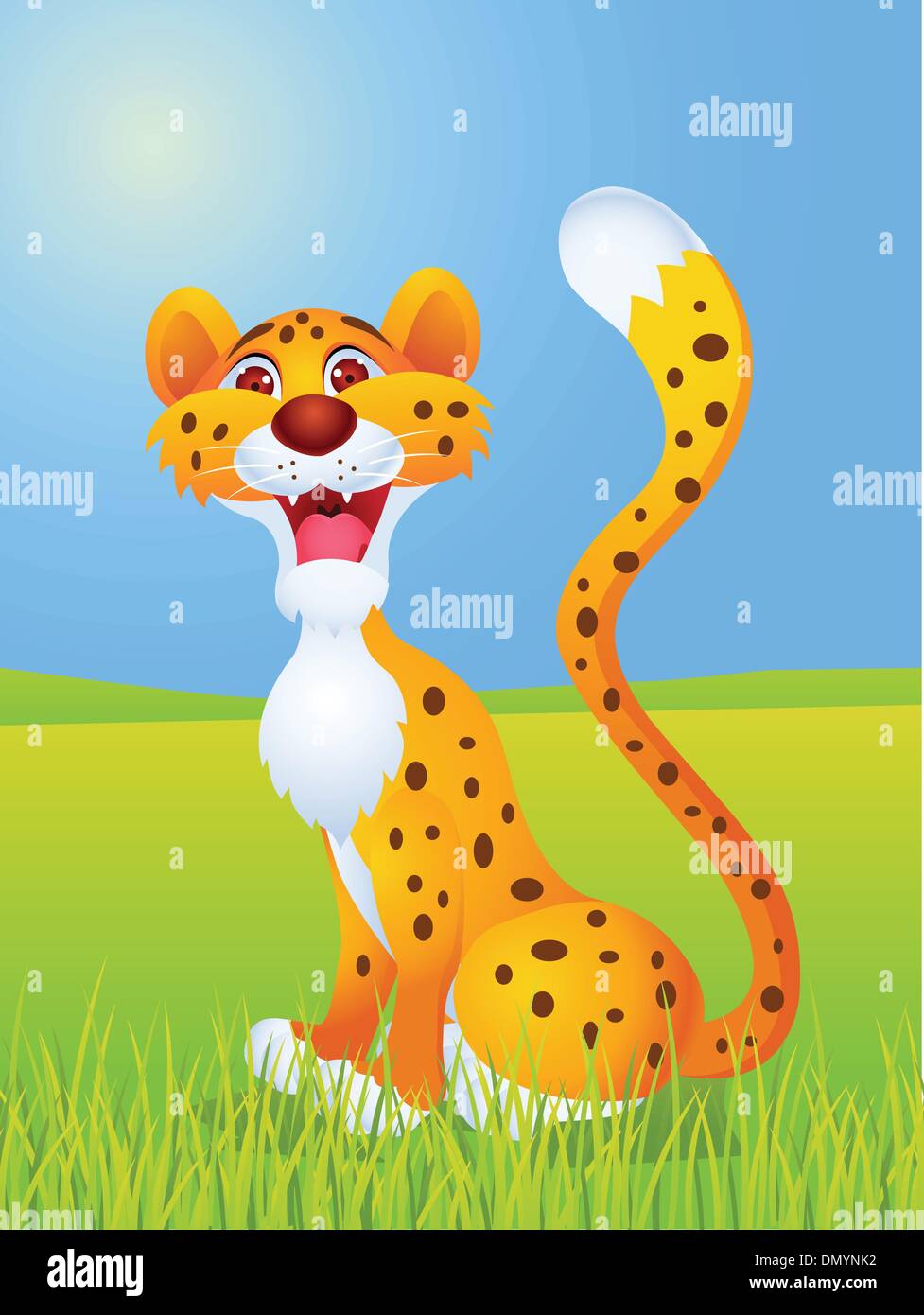 Cheetah cartoon -Fotos und -Bildmaterial in hoher Auflösung – Alamy