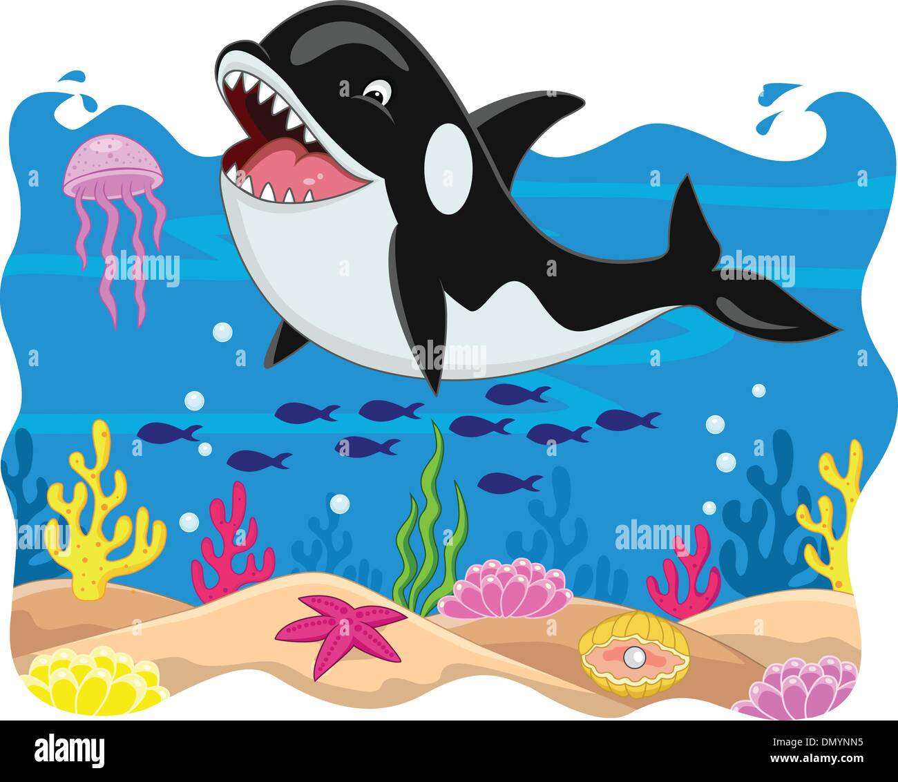 Schwertwal Stock-Vektorgrafiken kaufen - Alamy