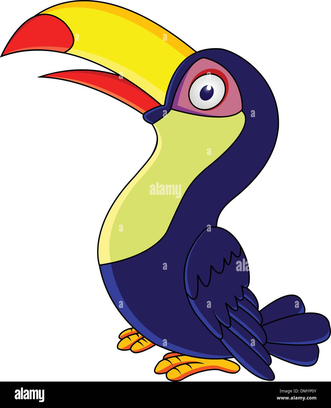 Tukan Vogel cartoon Stock-Vektorgrafik - Alamy
