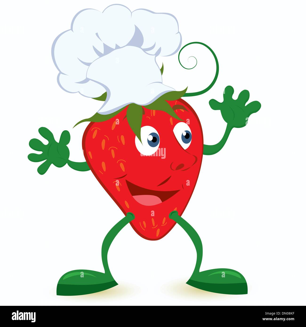 Erdbeere cartoon Stock-Vektorgrafiken kaufen - Alamy