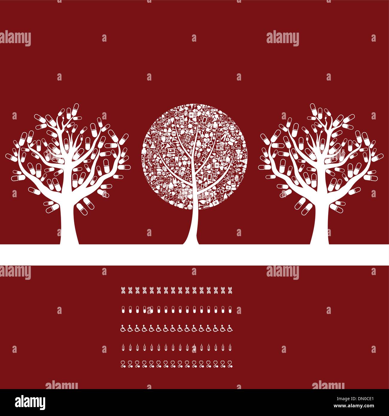 Holz Blut Stock-Vektorgrafiken kaufen - Alamy
