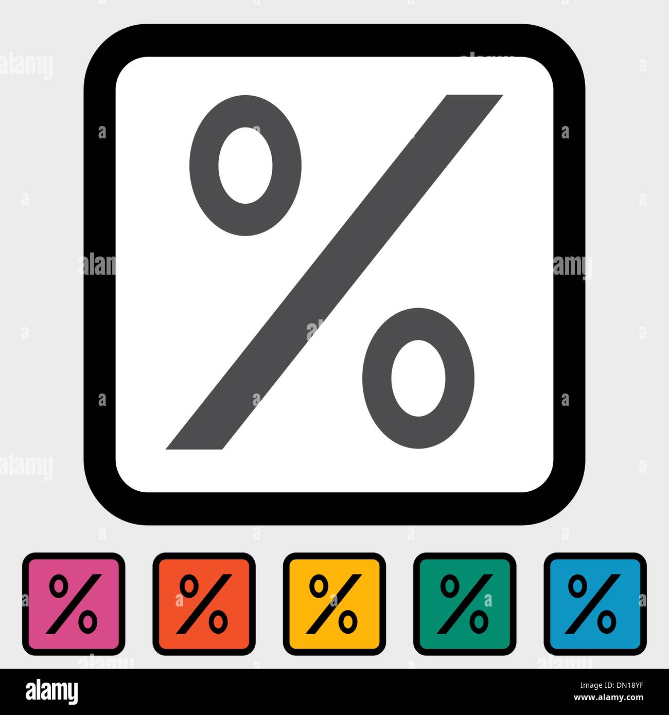 Percent sign symbol -Fotos und -Bildmaterial in hoher Auflösung – Alamy