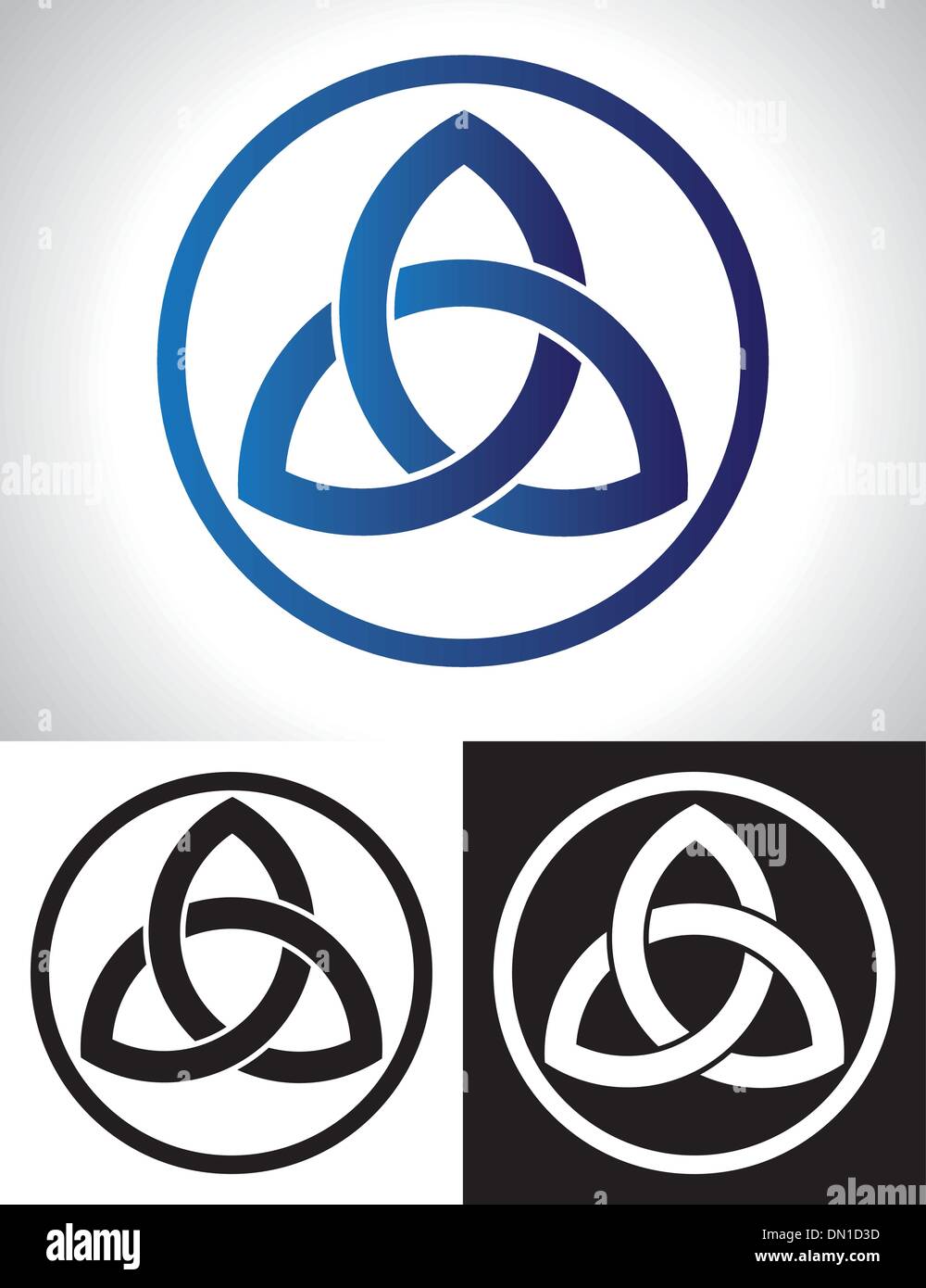 Trinity Knoten Stockfotos und -bilder Kaufen - Alamy