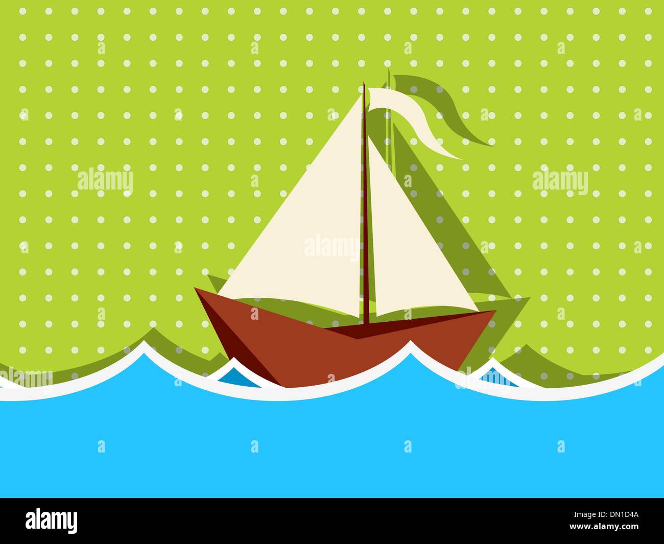 Schiff schatten Stock-Vektorgrafiken kaufen - Alamy