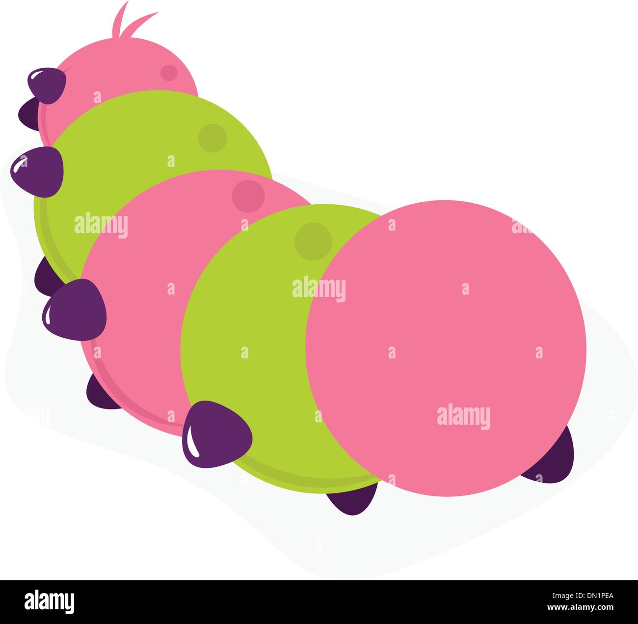 Bunte raupe Stock-Vektorgrafiken kaufen - Alamy