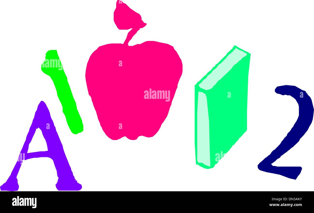 Schule icon Stock-Vektorgrafiken kaufen - Alamy