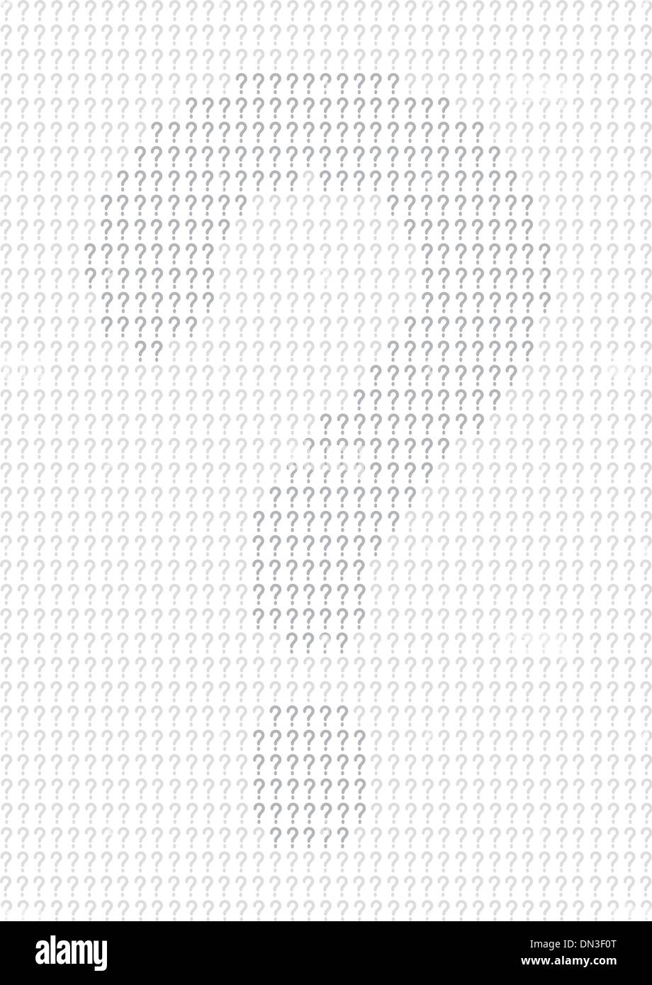 Figure With Question Mark Stockfotos und -bilder Kaufen - Alamy