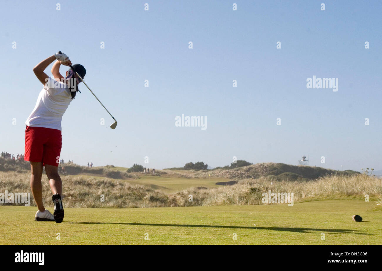 29. Juli 2006; Bandon, OR, USA; US-Teammitglied JANE PARK von Rancho ...