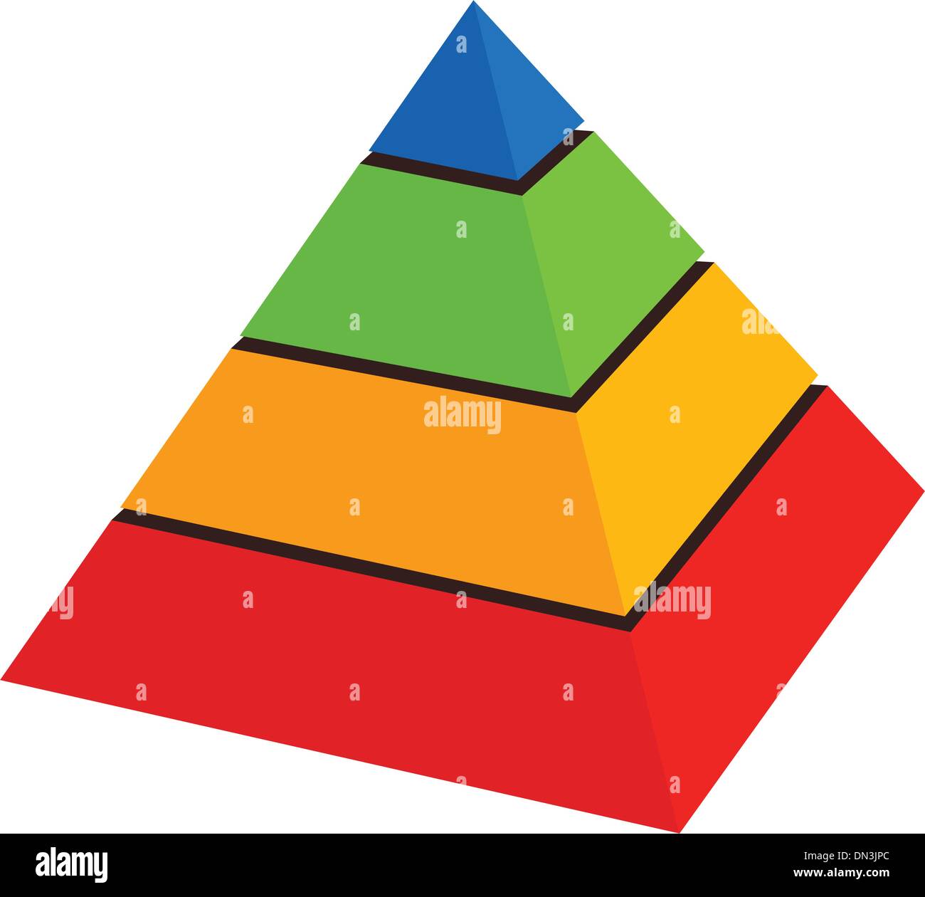 Gebaute pyramide Stock-Vektorgrafiken kaufen - Alamy