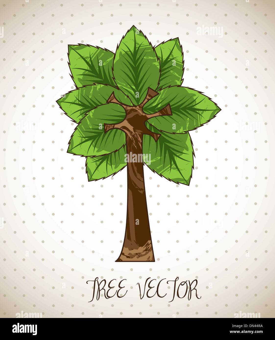 Baum cartoon Stock-Vektorgrafiken kaufen - Alamy