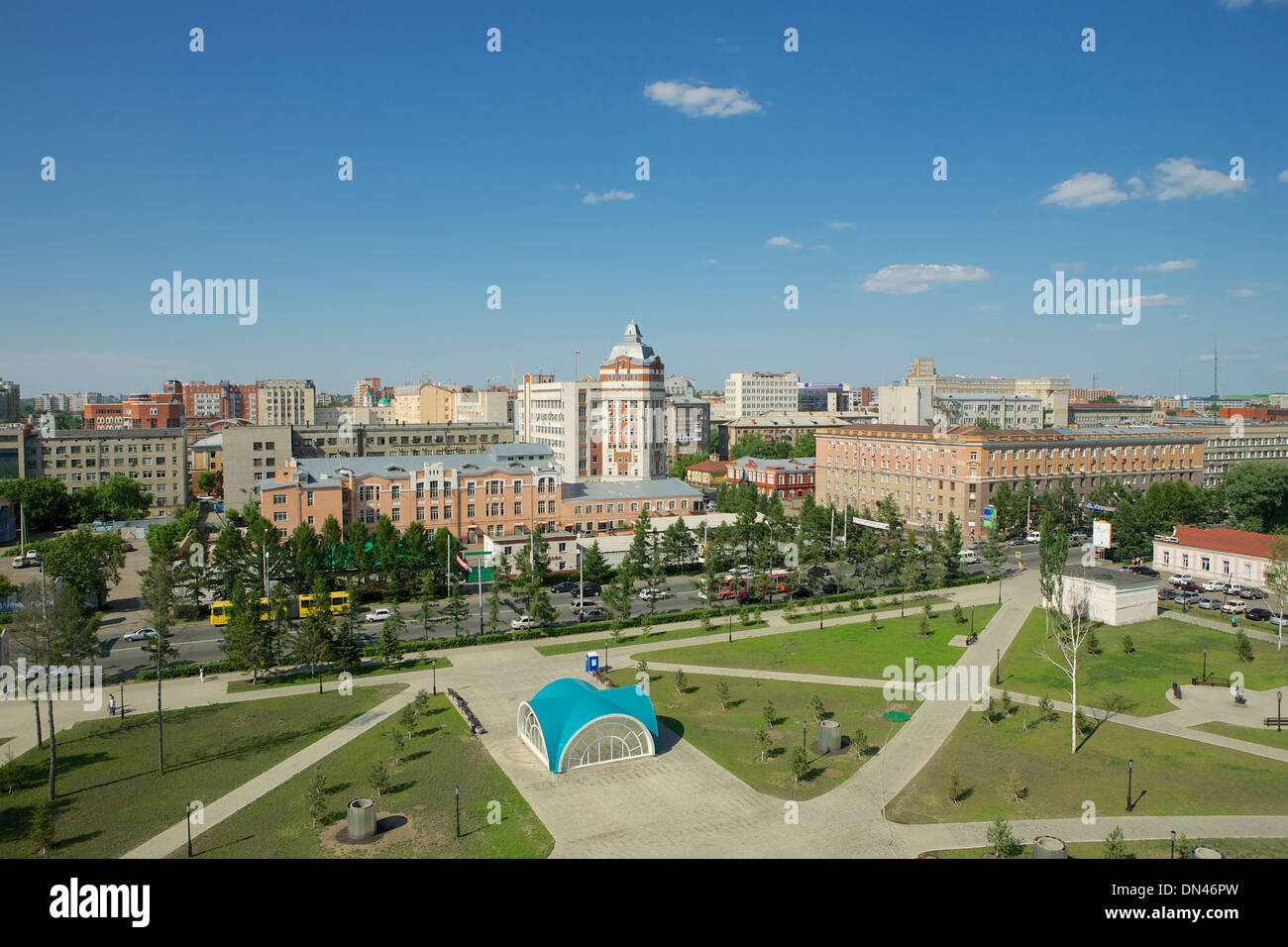 Omsk cathedral -Fotos und -Bildmaterial in hoher Auflösung – Alamy
