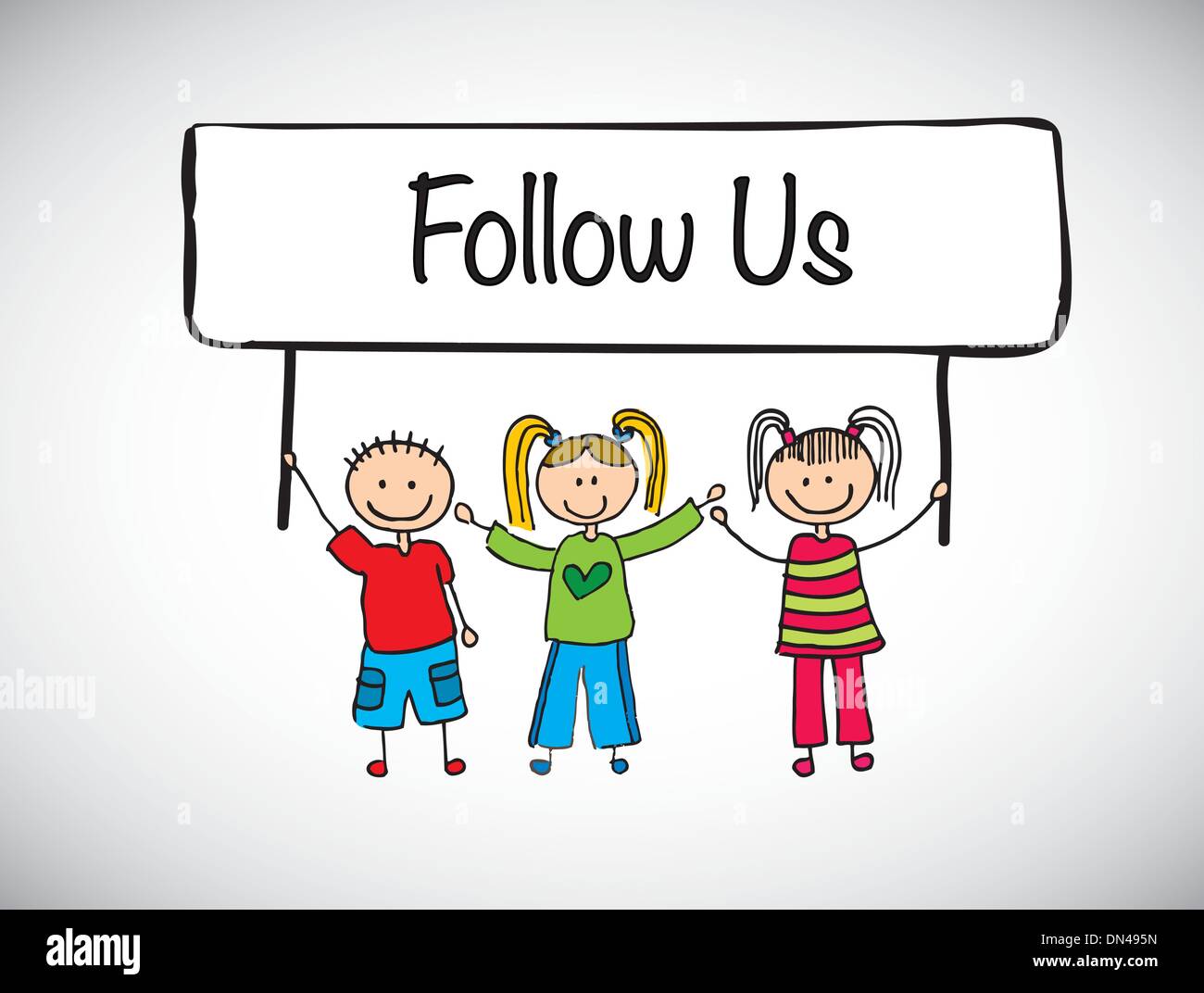 Folge der spur Stock-Vektorgrafiken kaufen - Alamy