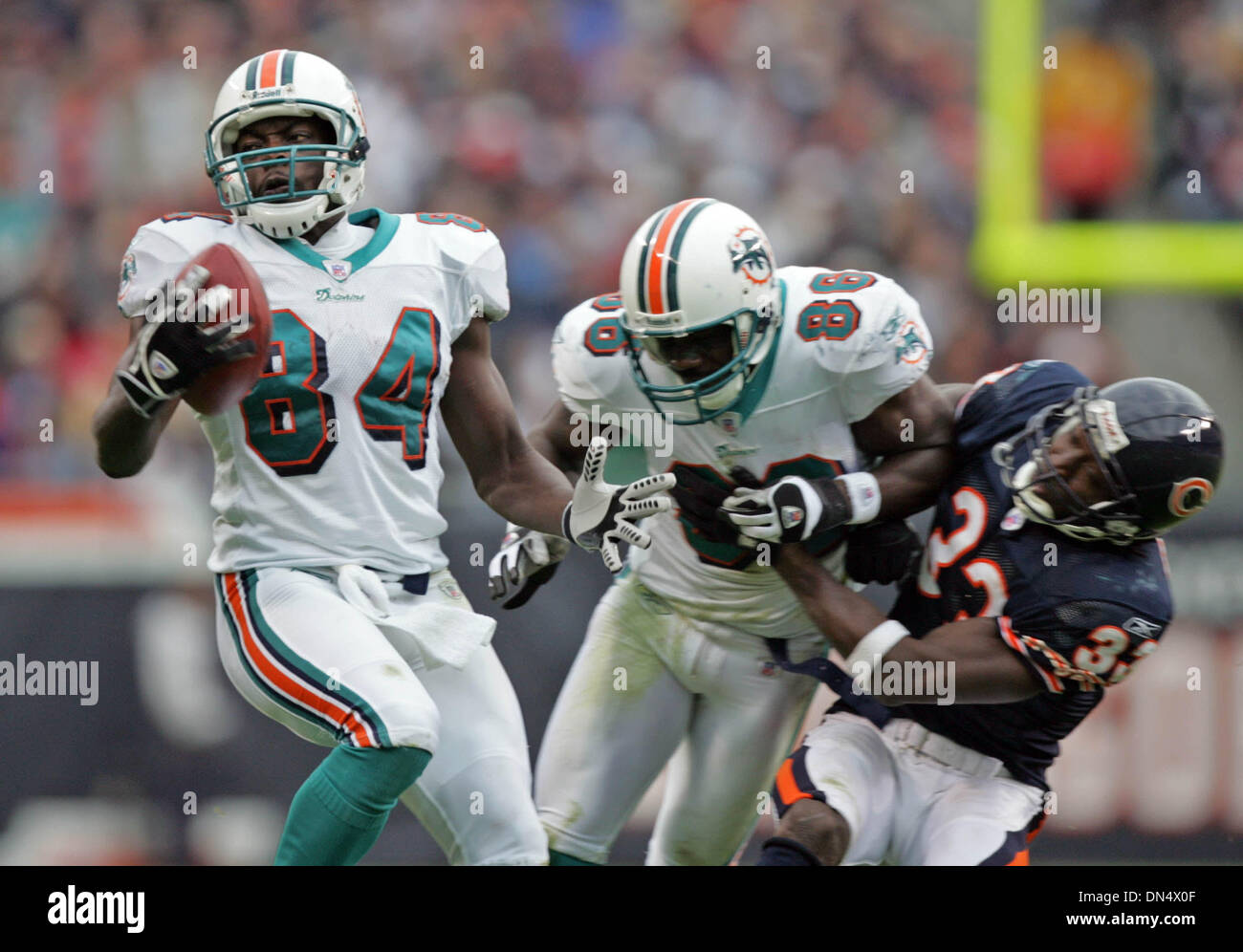5. November 2006; Chicago, IL, USA; Miami Dolphinns bei Chicago Bears ...