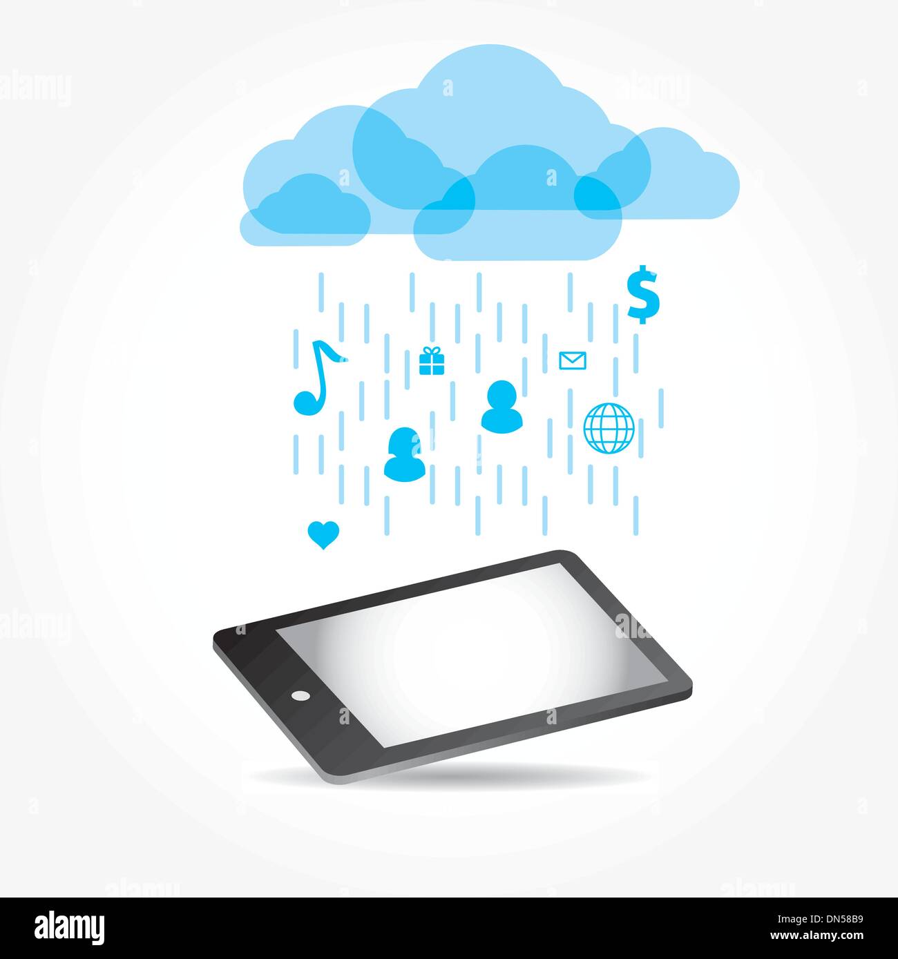 Bei der mobilen mobilen app Stock-Vektorgrafiken kaufen - Alamy