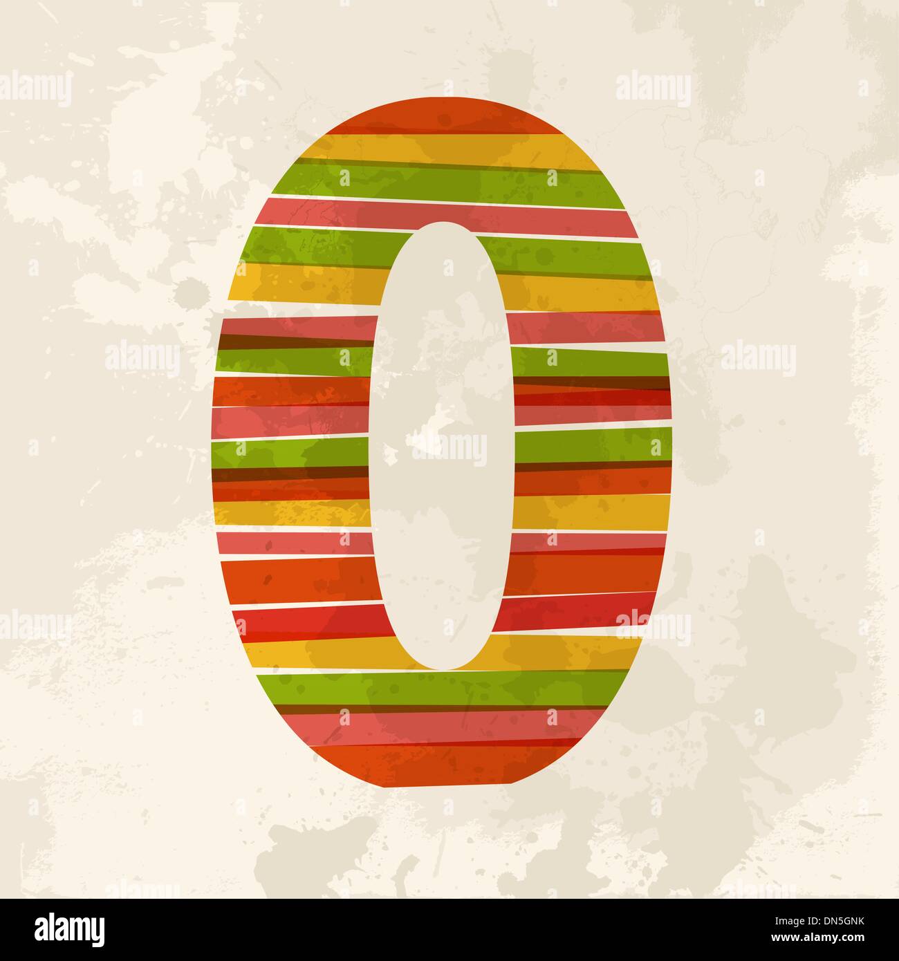 Number 0 Stock-Vektorgrafiken kaufen - Alamy