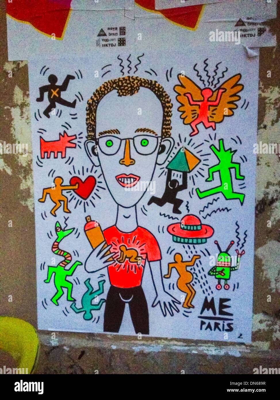 Keith haring artwork -Fotos und -Bildmaterial in hoher Auflösung – Alamy