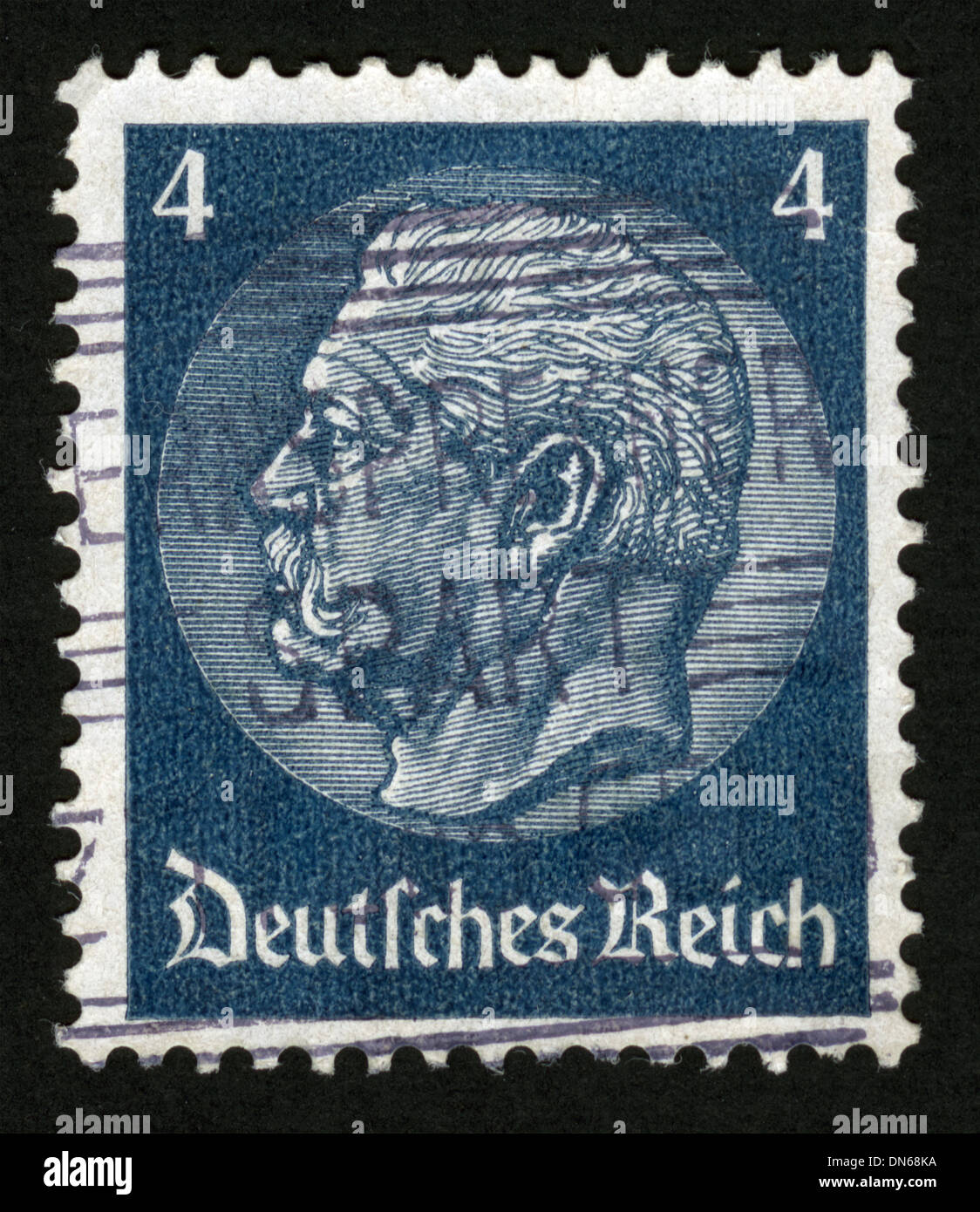 Briefmarke, Deutschland, AM Post post markieren, Stempel, Poststempel ...