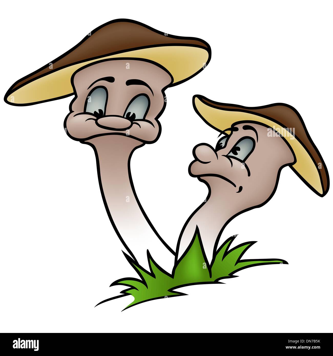 Pilze Cartoon Stockfotos und -bilder Kaufen - Alamy