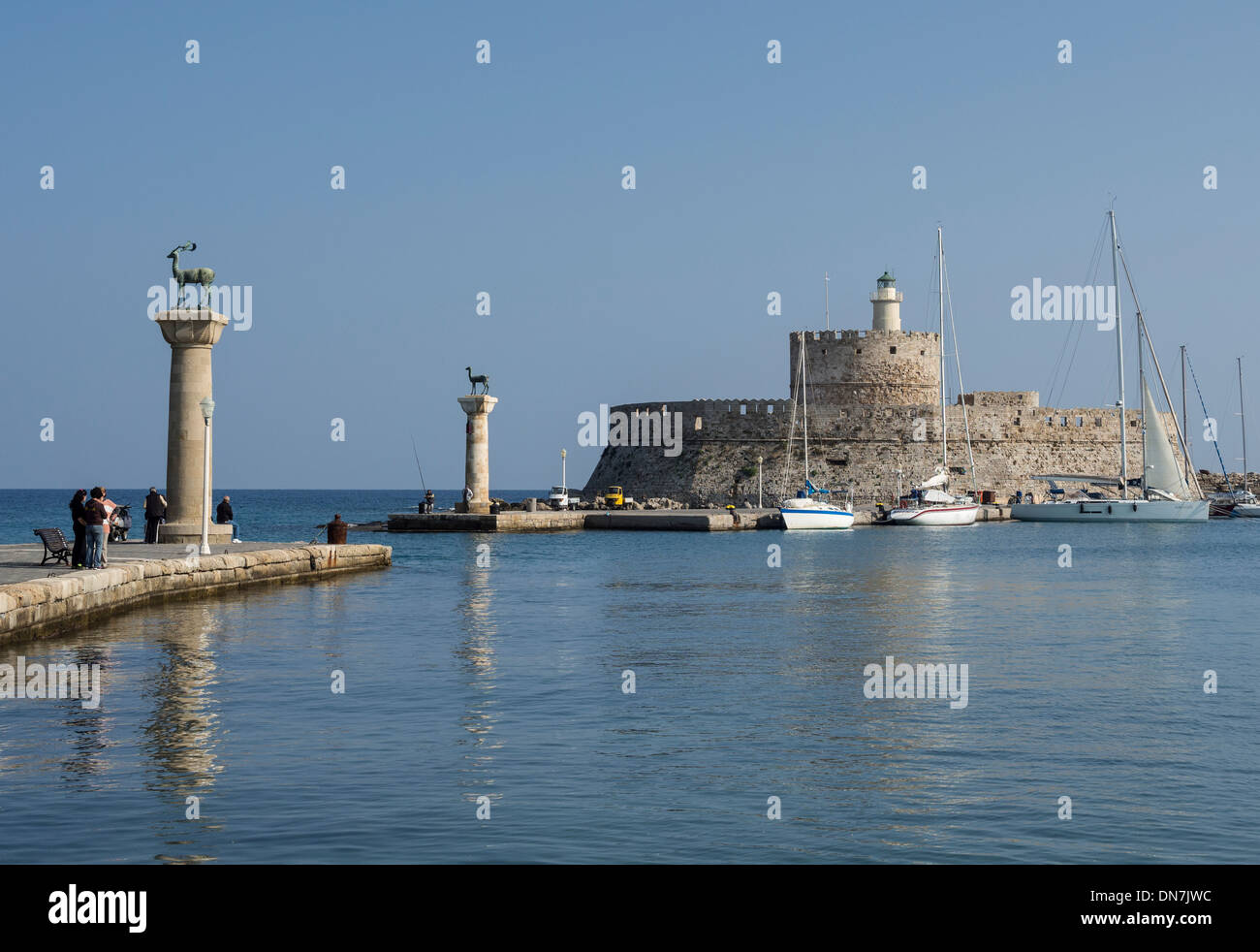 Koloss Von Rhodos Stockfotos und -bilder Kaufen - Alamy
