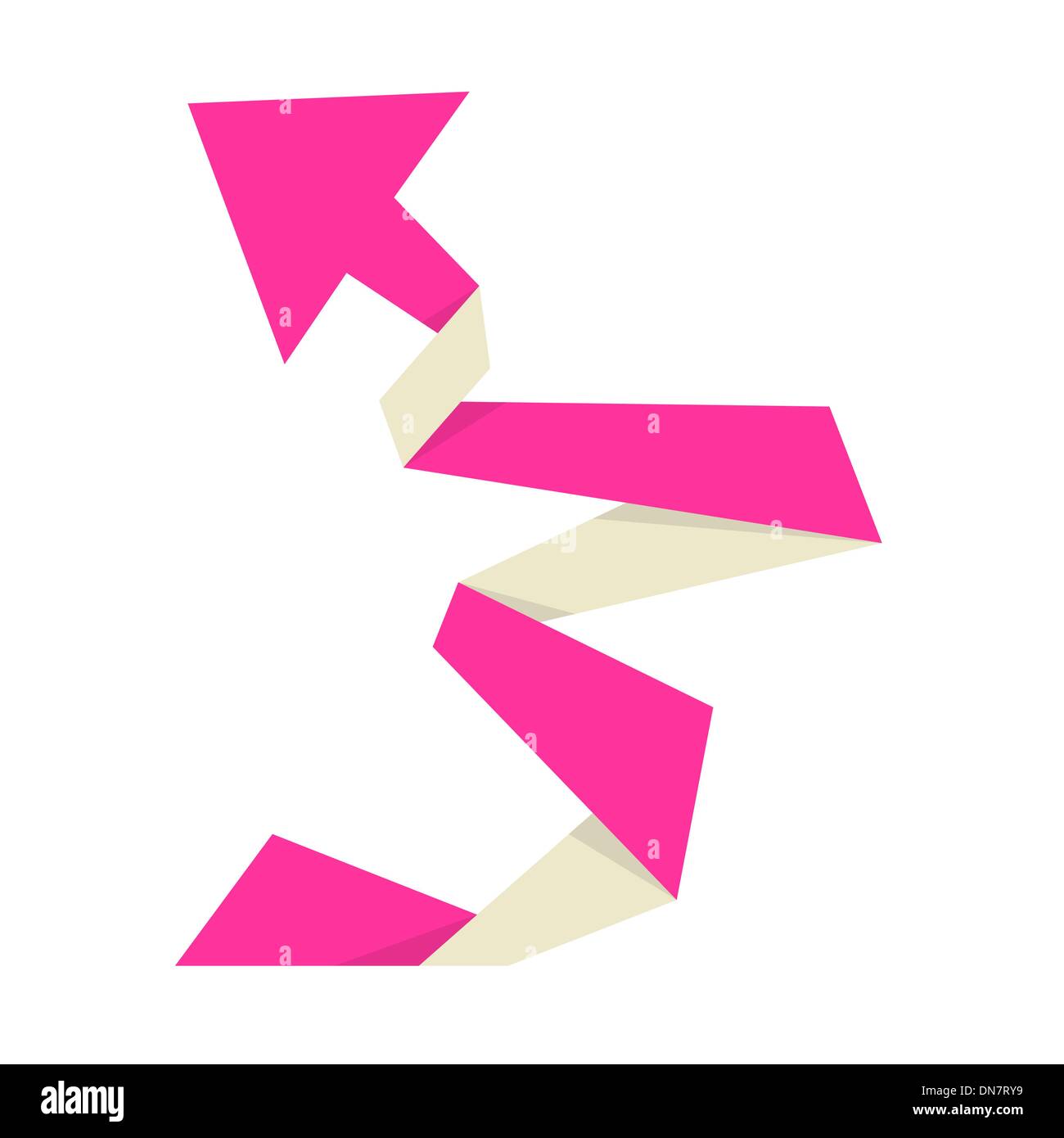 Rosa pfeil Stock-Vektorgrafiken kaufen - Alamy