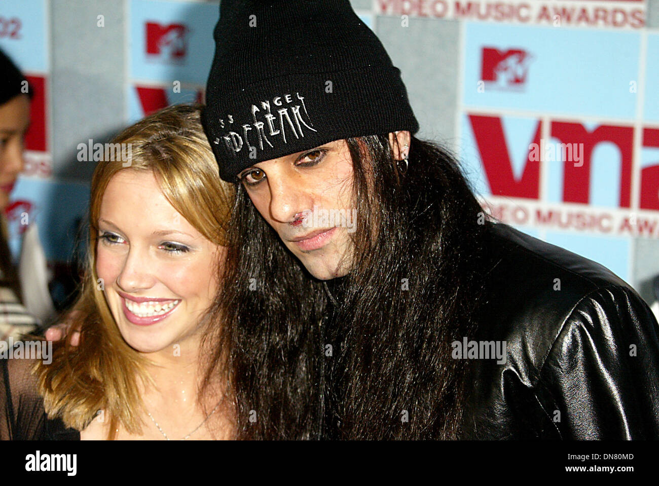 30. August 2002 - Criss Angel + Katie Cassidy.MTV Video Musik Awards ...