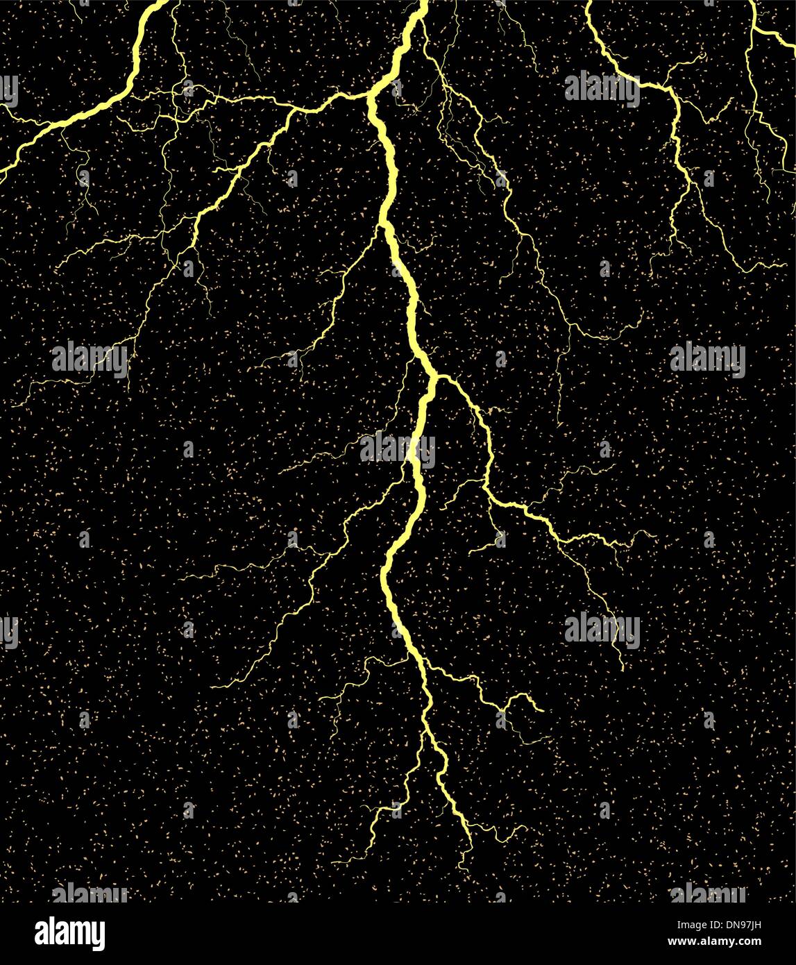 Blitz gewitter grafik Stock-Vektorgrafiken kaufen - Alamy