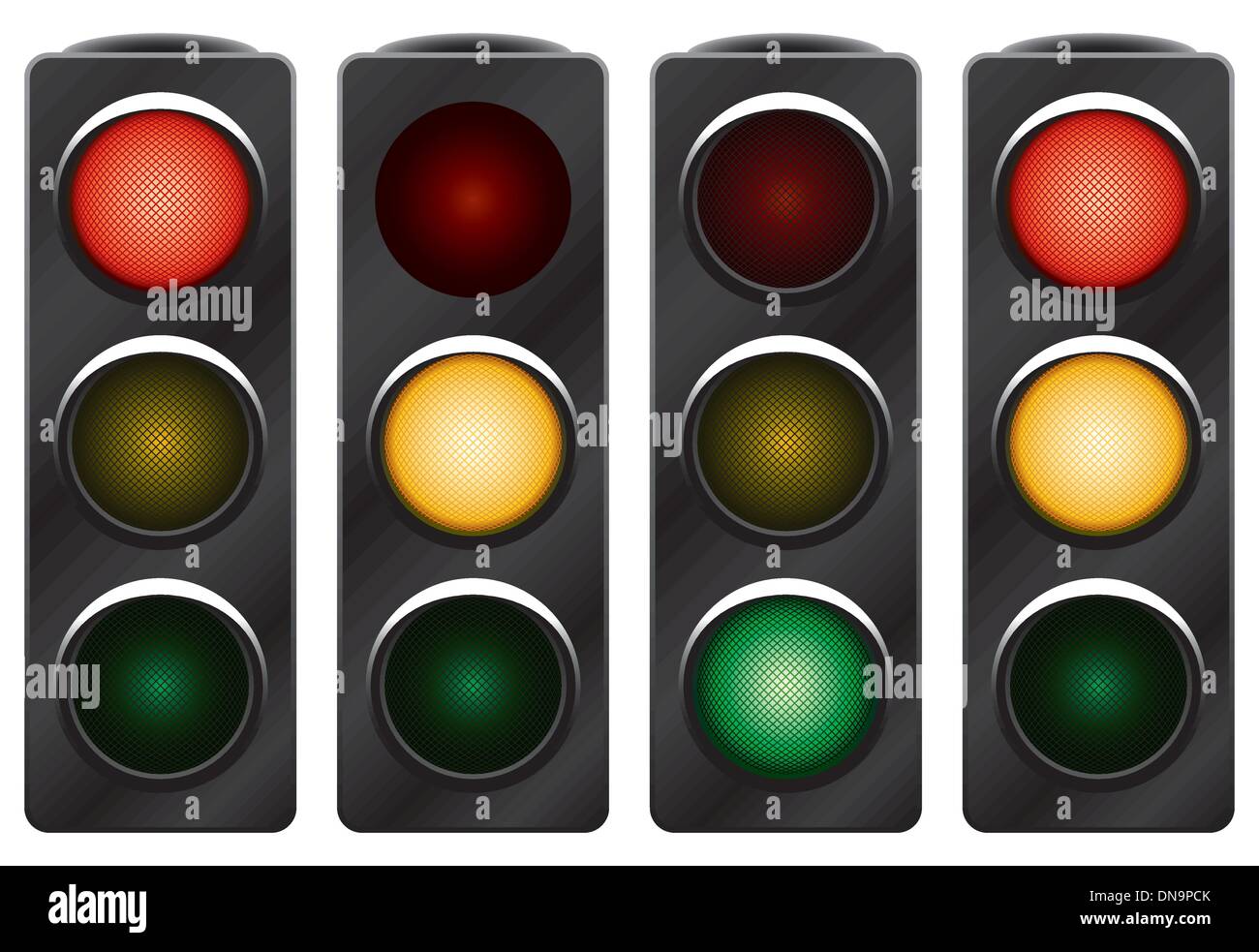 Verkehrs ampel Stock-Vektorgrafiken kaufen - Alamy