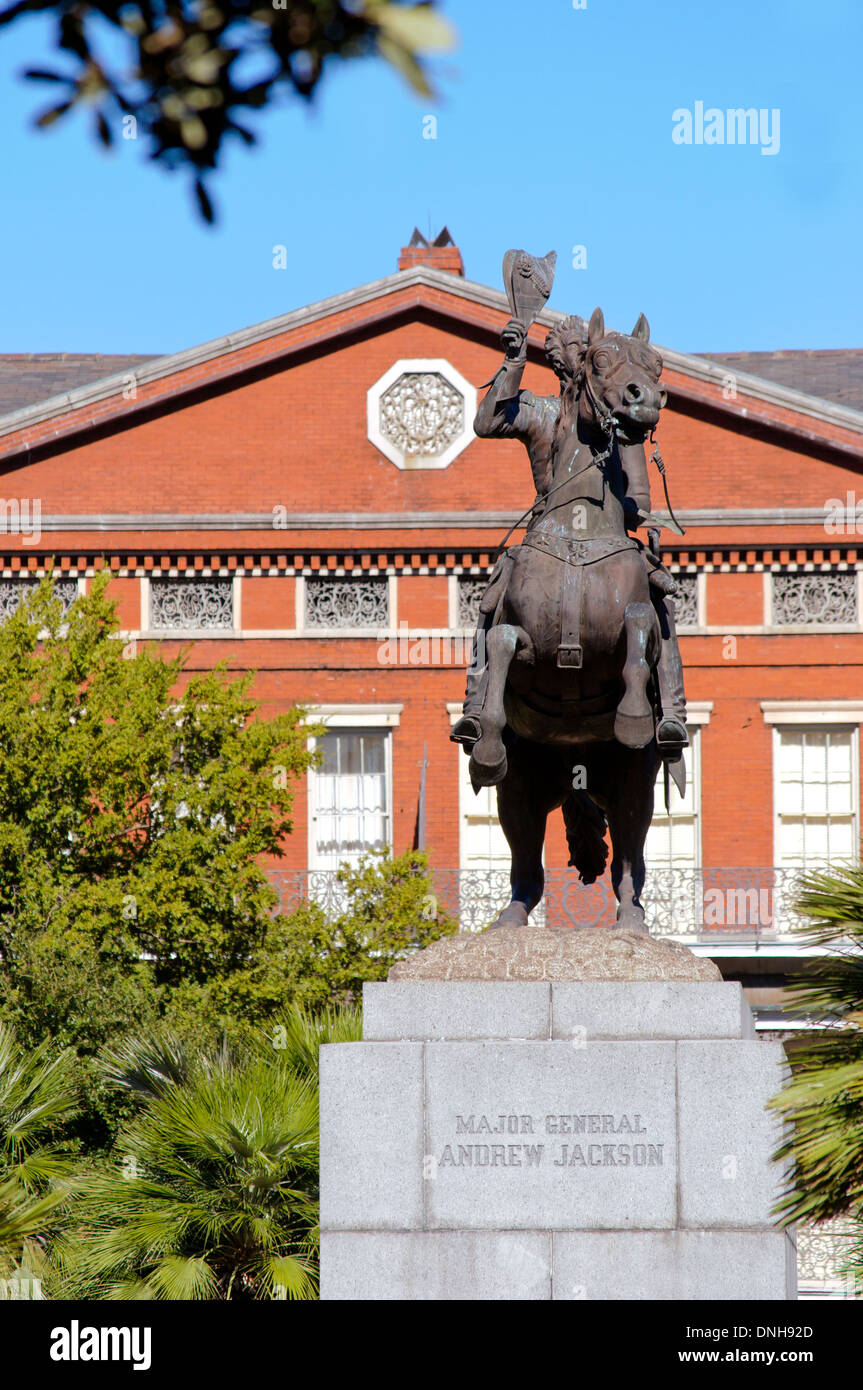 Andrew jackson statue quadrat -Fotos und -Bildmaterial in hoher ...