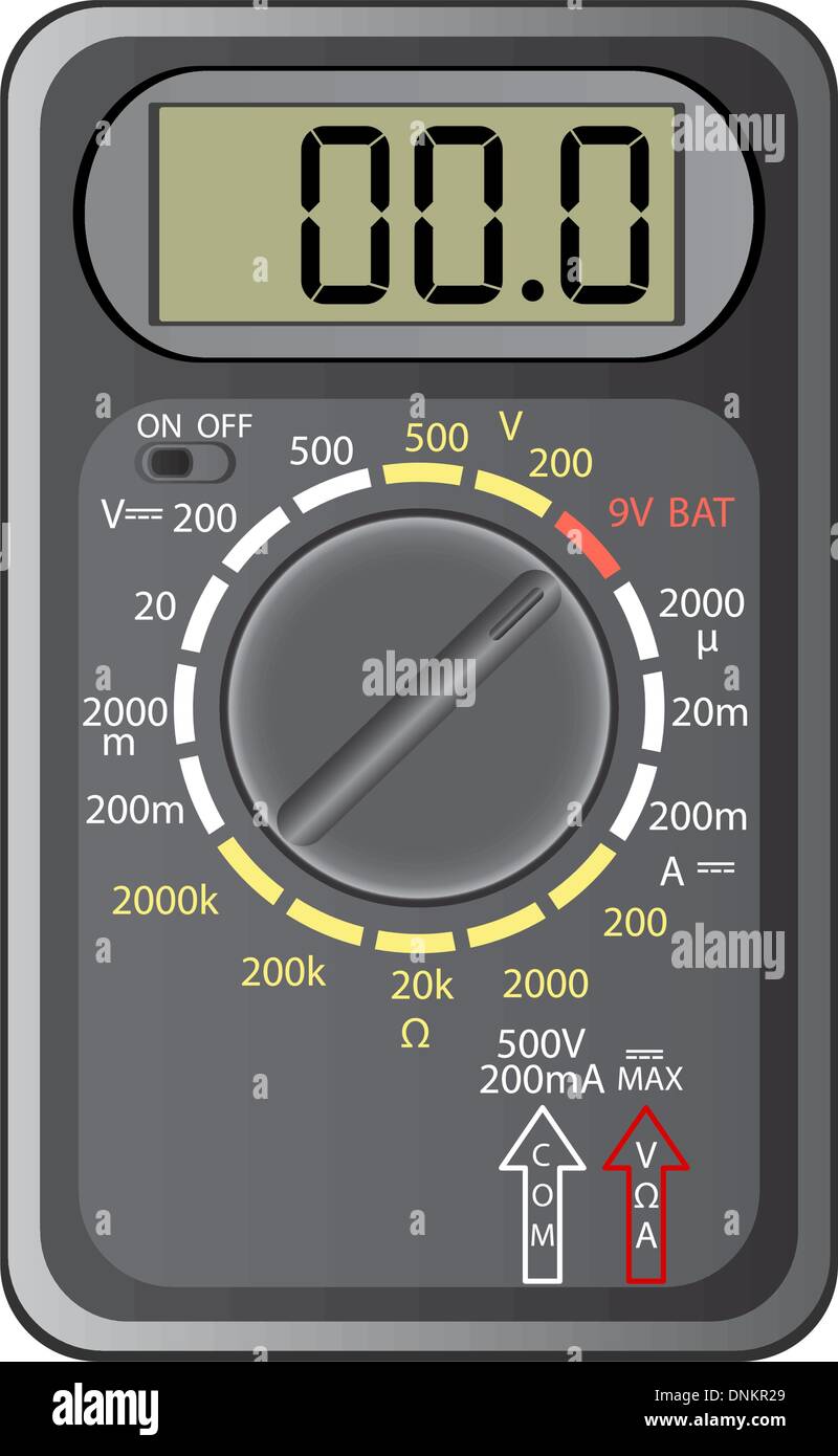 Digitaler kabeltester Stock-Vektorgrafiken kaufen - Alamy