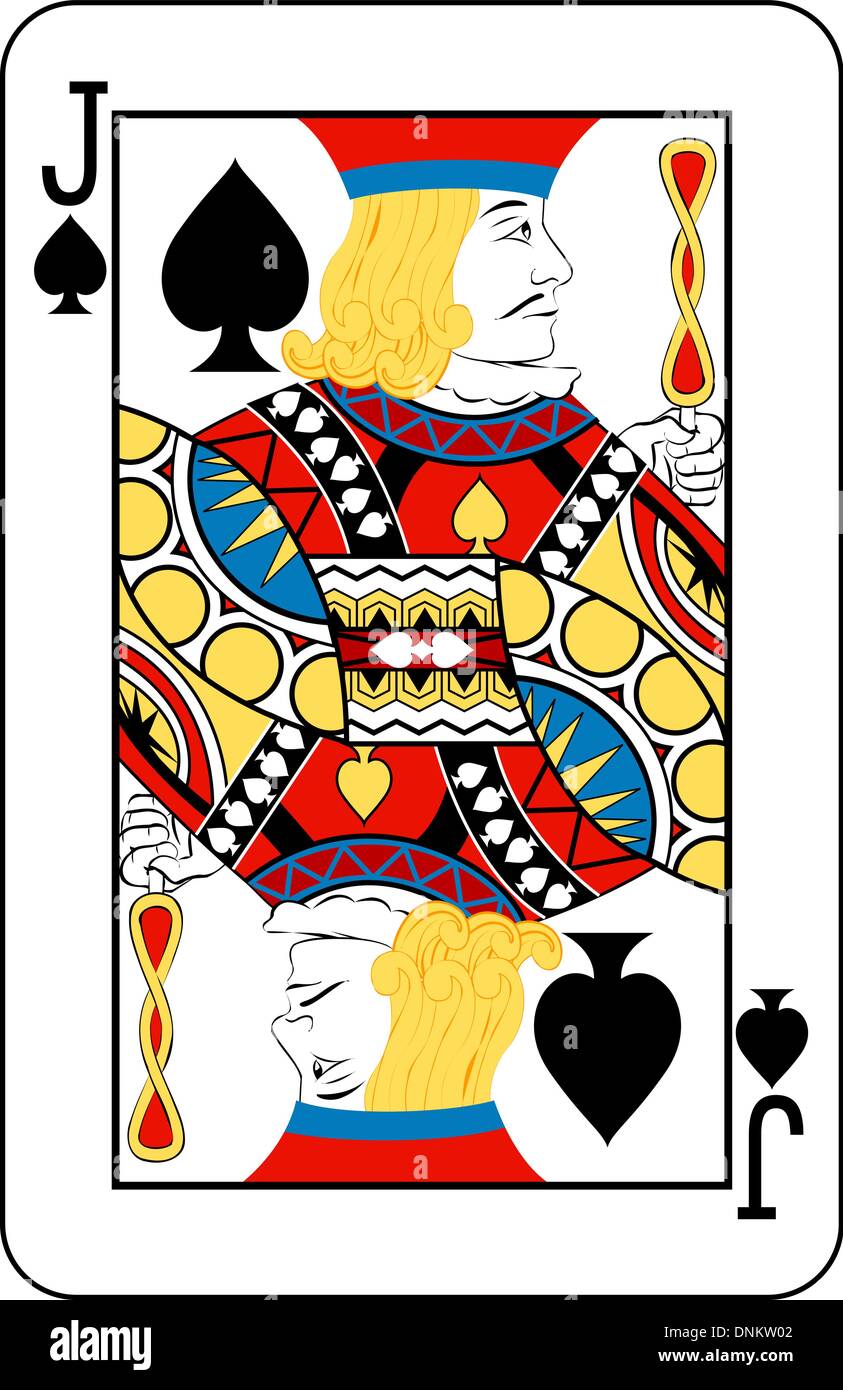Pik bube spielkarte -Fotos und -Bildmaterial in hoher Auflösung – Alamy