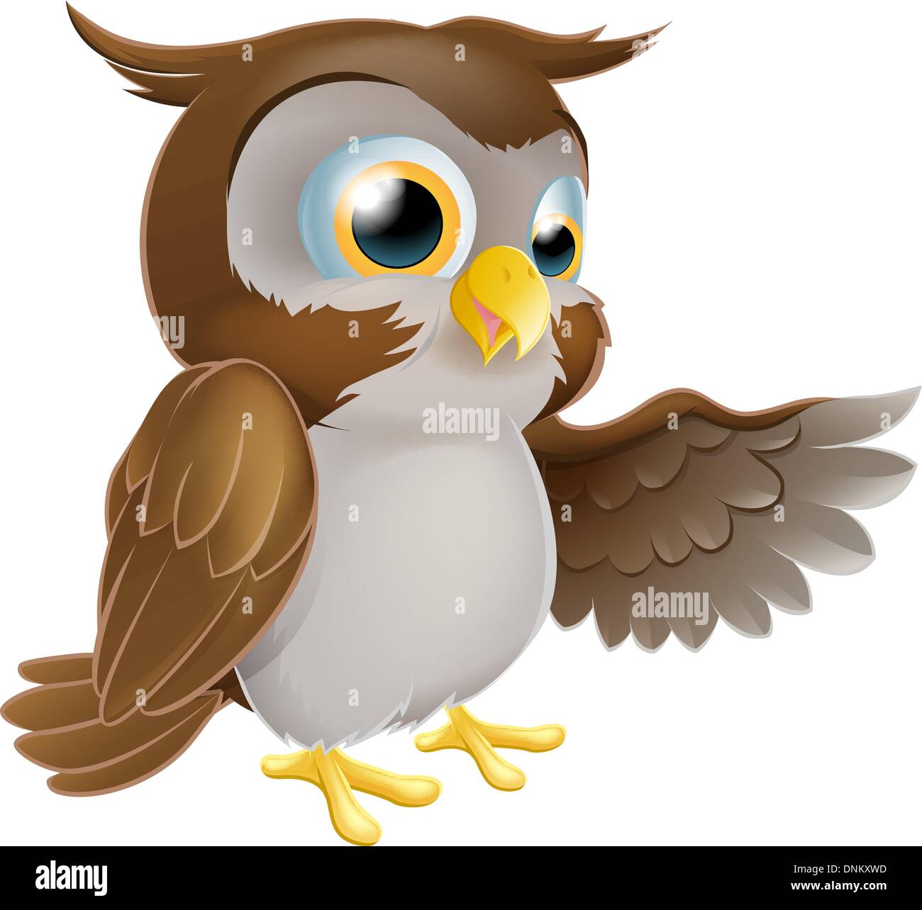 Cartoon eule -Fotos und -Bildmaterial in hoher Auflösung – Alamy