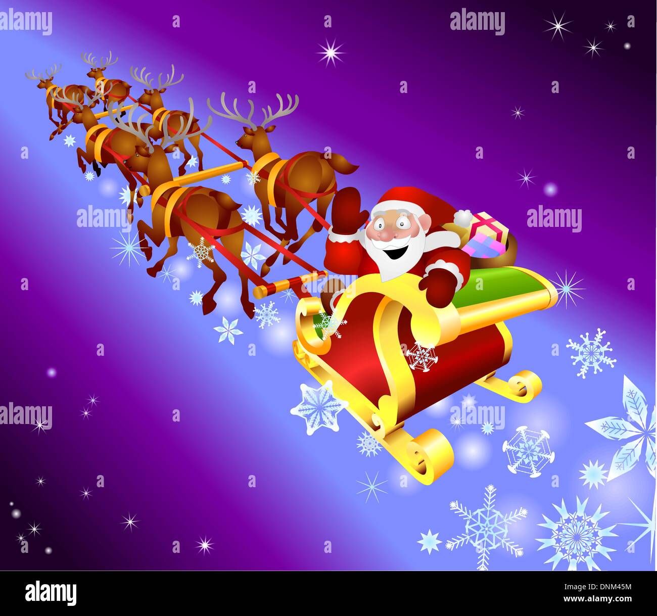 Santaclaus schlitten -Fotos und -Bildmaterial in hoher Auflösung – Alamy