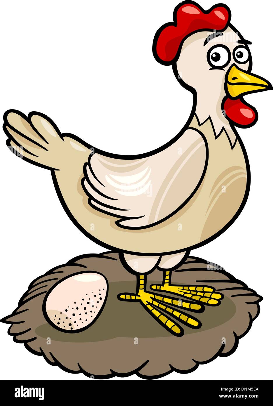 Hühnerstall comic Stock-Vektorgrafiken kaufen - Alamy