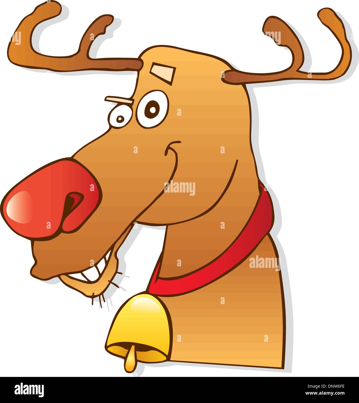 Rudolph rote nase rentier Stock-Vektorgrafiken kaufen - Alamy