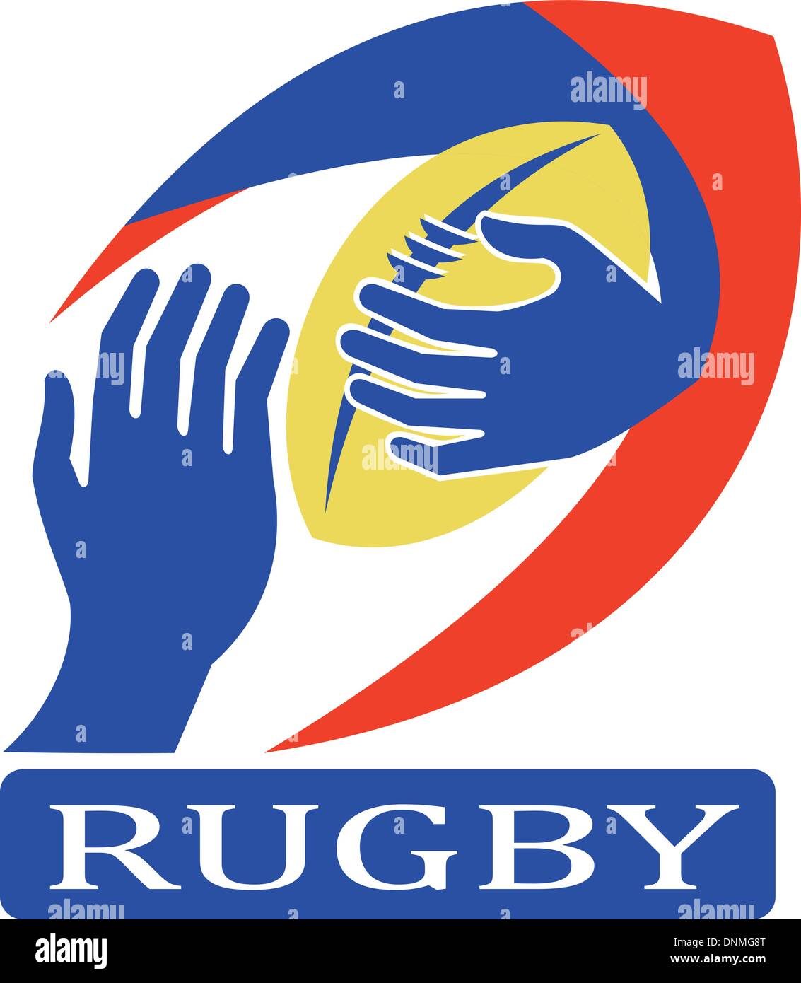 Rugby logo Stock-Vektorgrafiken kaufen - Alamy