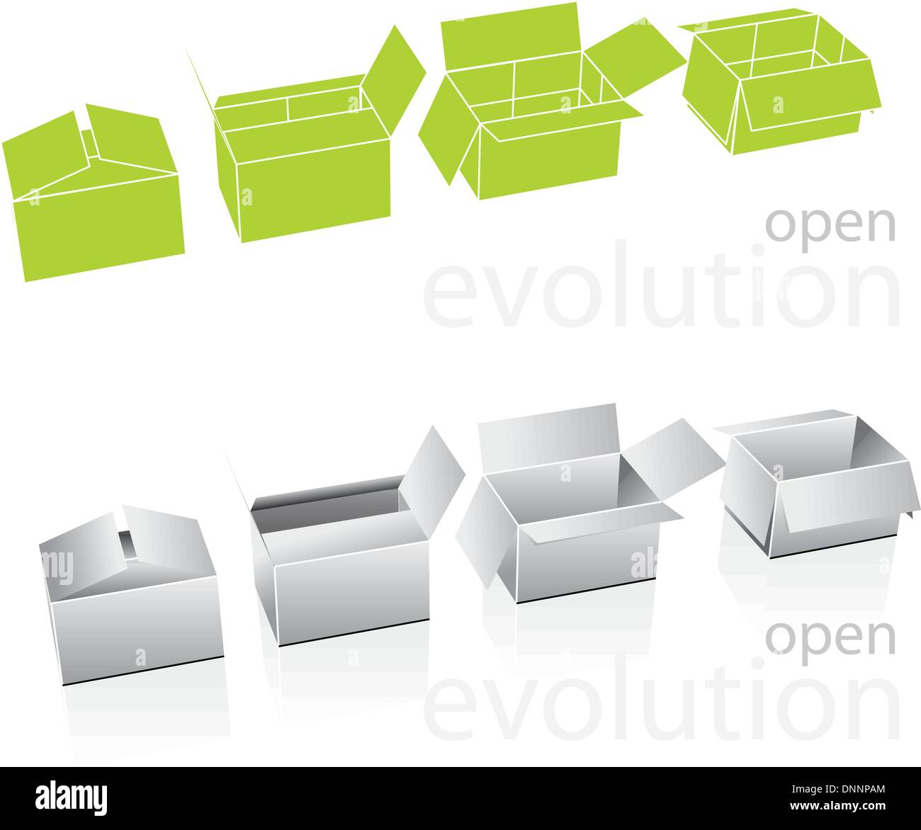Karton detail Stock-Vektorgrafiken kaufen - Alamy