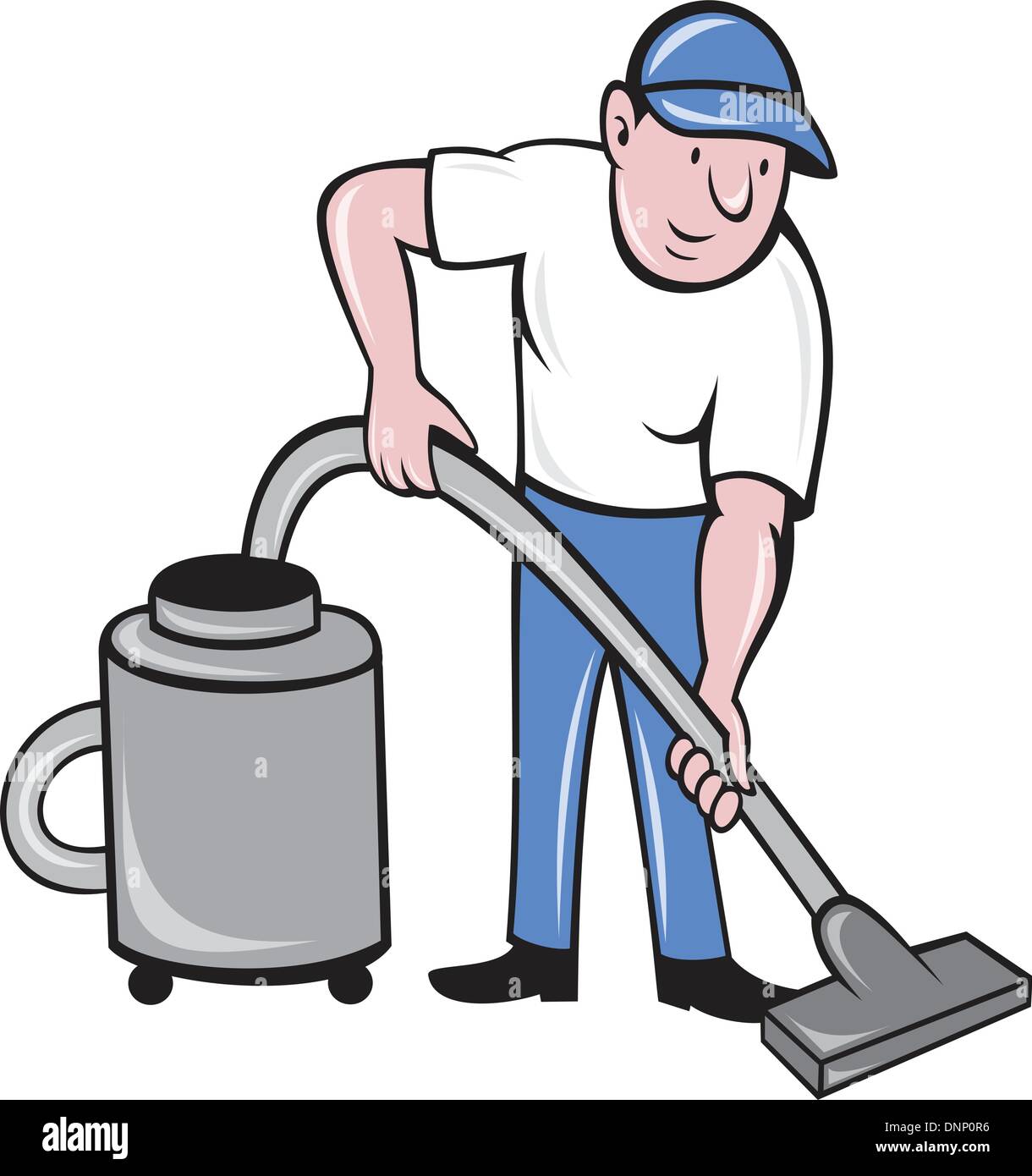 Staubsauger cartoon Stock-Vektorgrafiken kaufen - Alamy