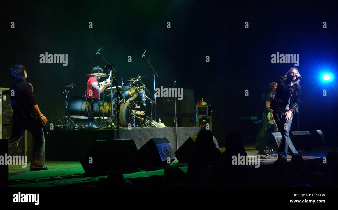 20. Februar 2006; Norfolk, VA, USA; MARTY CASEY und das Arrangement ...