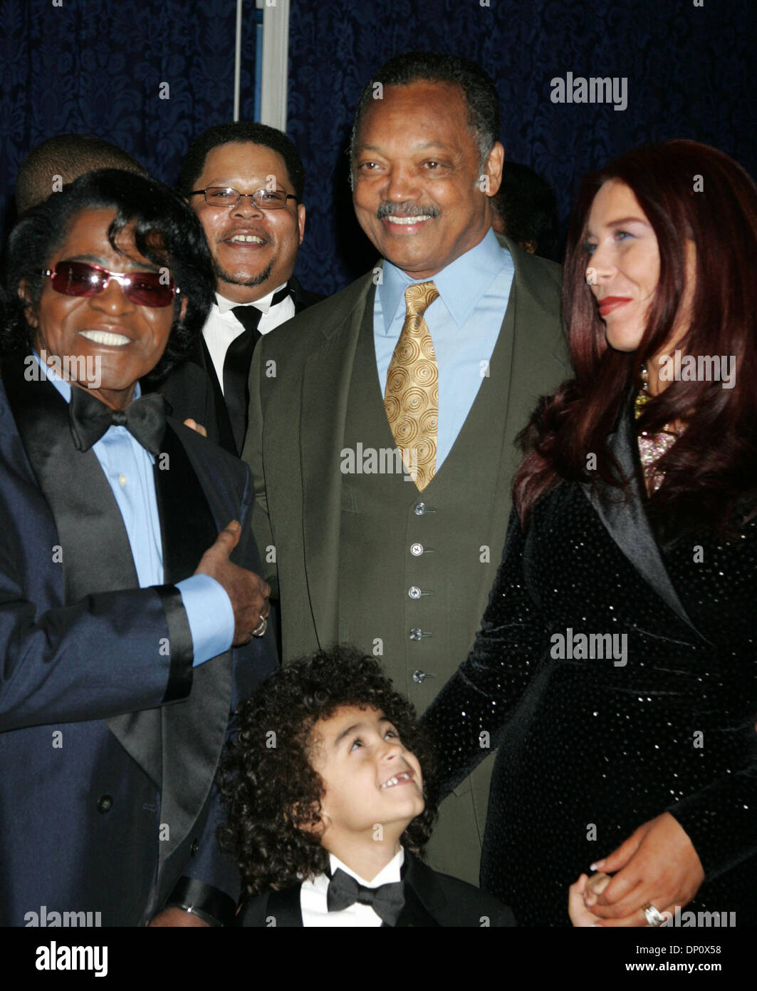 6. April 2006; New York, NY, USA; Sänger JAMES BROWN, Reverend JESSE ...