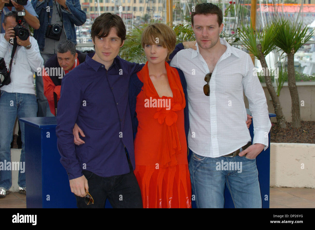 18. Mai 2006; Cannes, Frankreich; CILLIAN MURPHY, ORLA FITZGERALD und ...