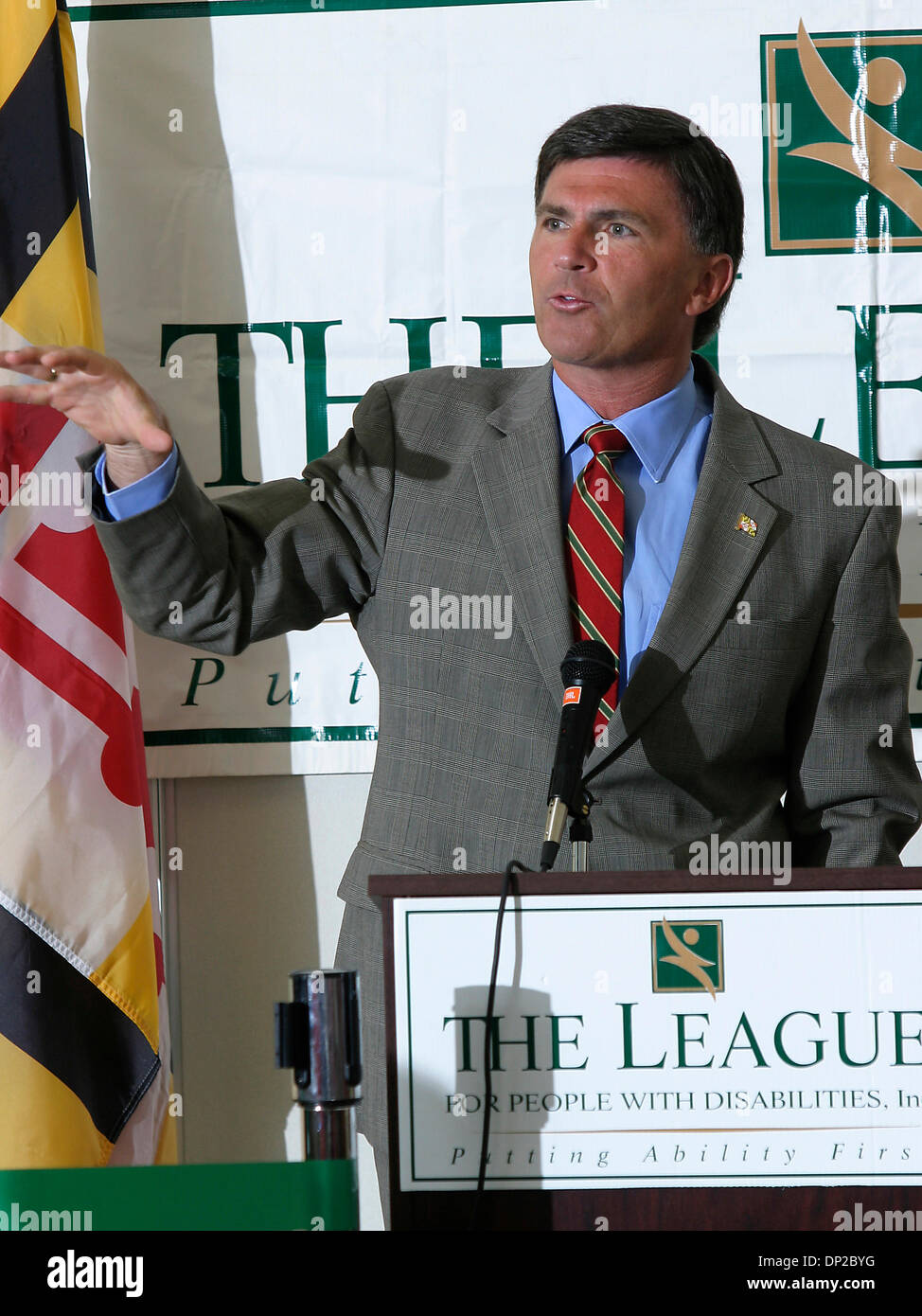 26. Mai 2006; Baltimore, MD, USA; Maryland State Gouverneur ROBERT ...
