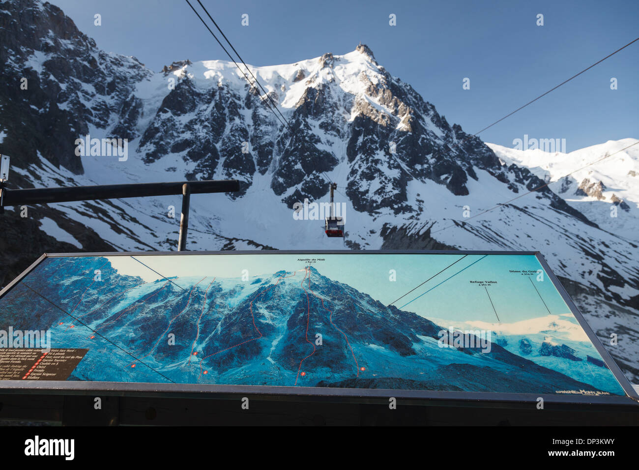 Aiguille du midi seilbahn -Fotos und -Bildmaterial in hoher Auflösung – Alamy