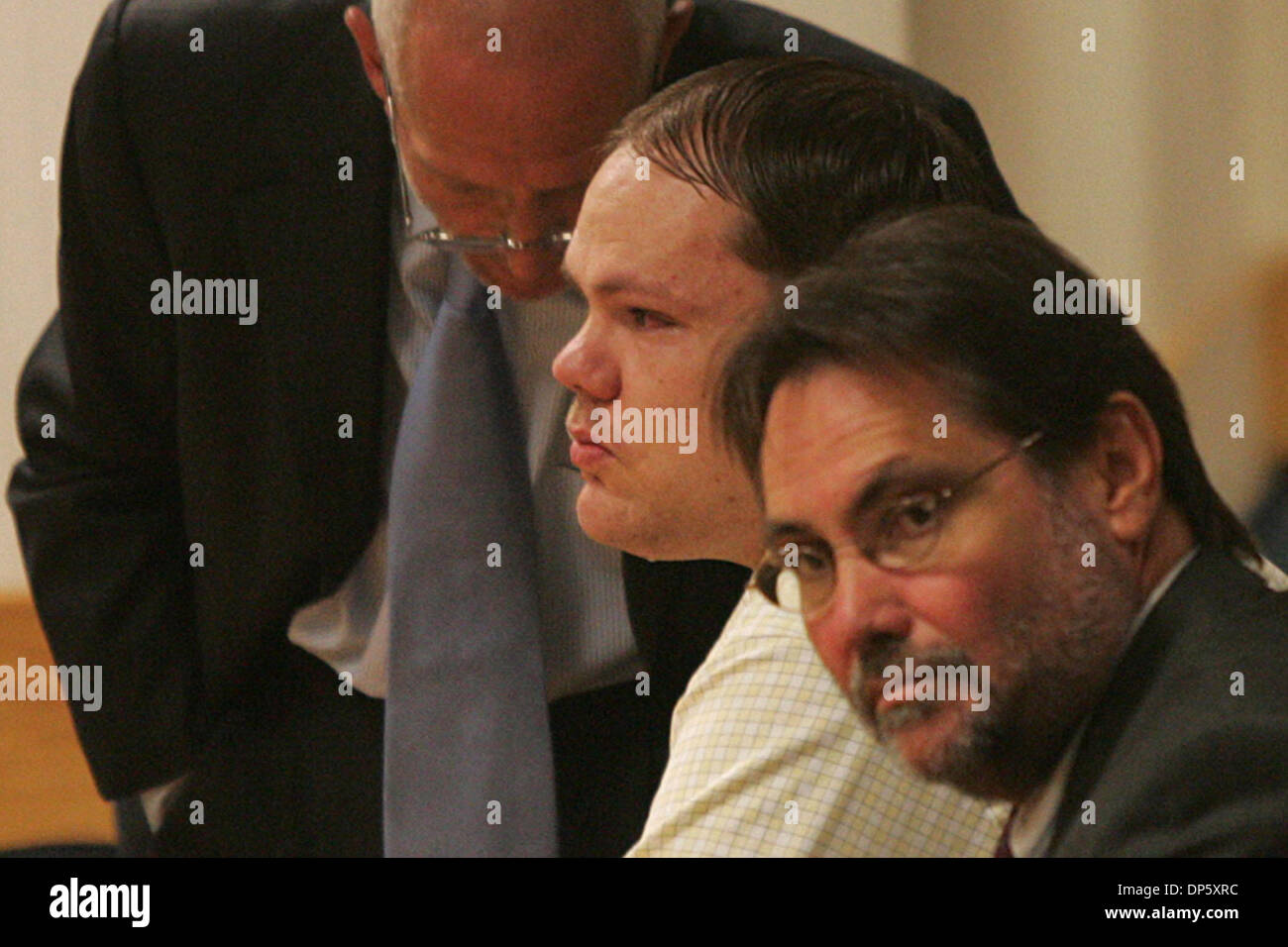 Sep 28, 2006; Stuart, FL, USA; Verteidiger ROBERT UDELL hat ein Wort ...