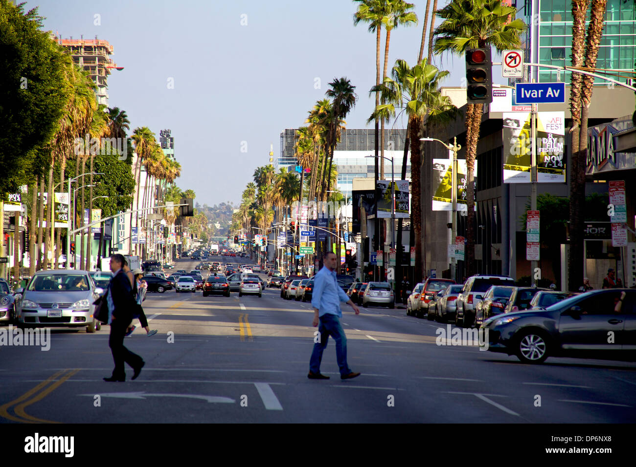 Hollywood boulevard -Fotos und -Bildmaterial in hoher Auflösung – Alamy